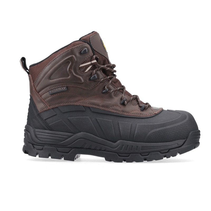 FS430 Orca Hybrid Waterproof Non-Metal Safety Boot Brown – MI Supplies ...